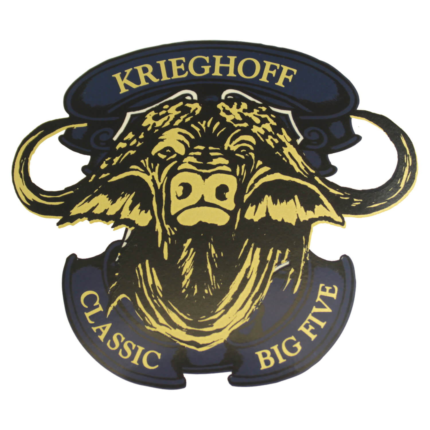 Krieghoff Classic Big Five Buffalo Sticker | Krieghoff